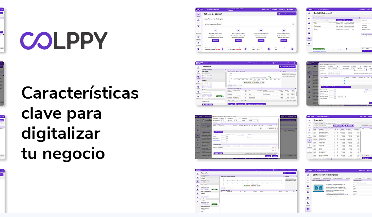 Todas las funcionalidades de Colppy para contadores y estudios