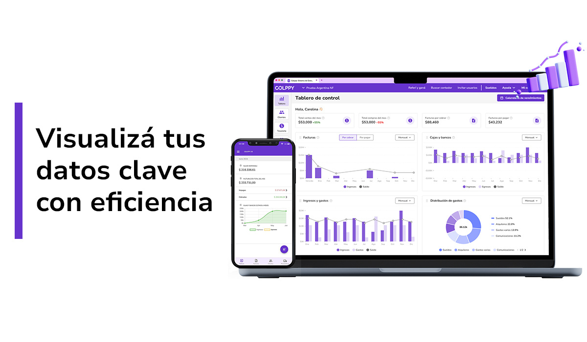Nuevo Tablero de Colppy: más ágil, intuitivo y personalizable